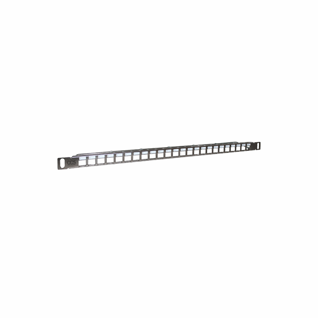 0.5RU 24 Port Keystone Patch Panel - Optical Solutions Australia